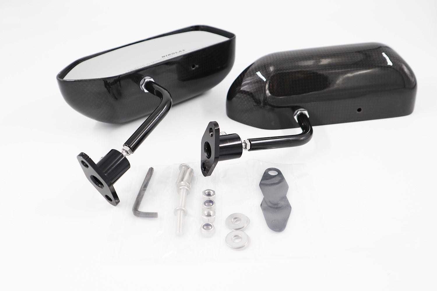 Carbon Fibre Racing Mirrors - Pair – Classic Car Accessories