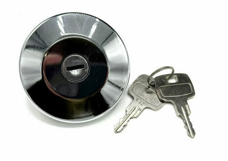 Tex Locking Fuel Cap - Chrome Smooth – Classic Car Accessories