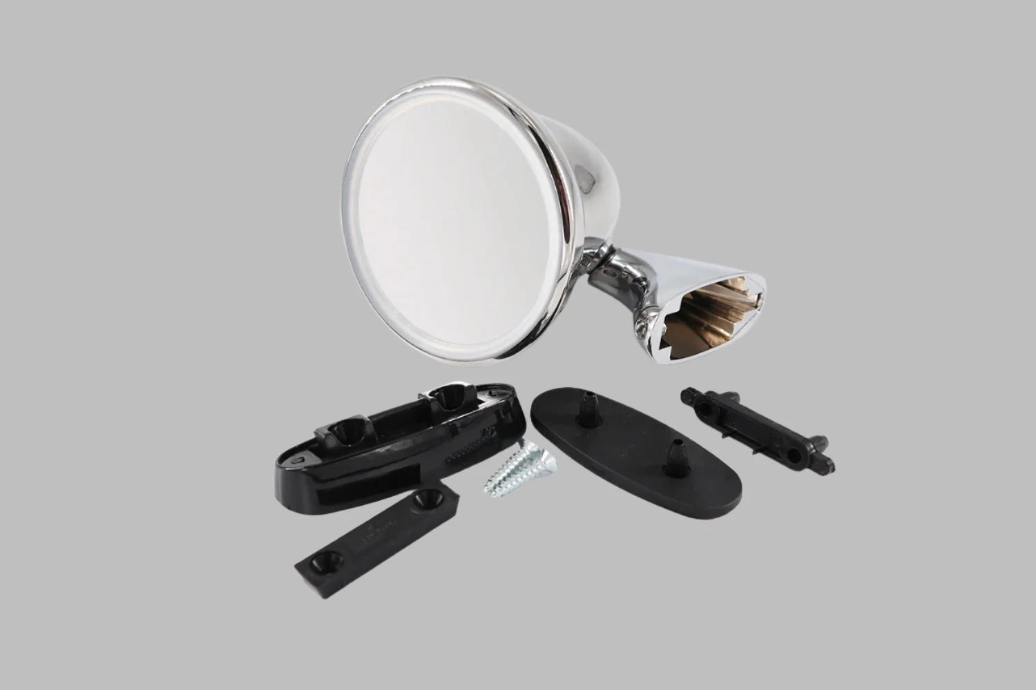 Stainless Steel Bullet Mirrors – Classic Car Accessories