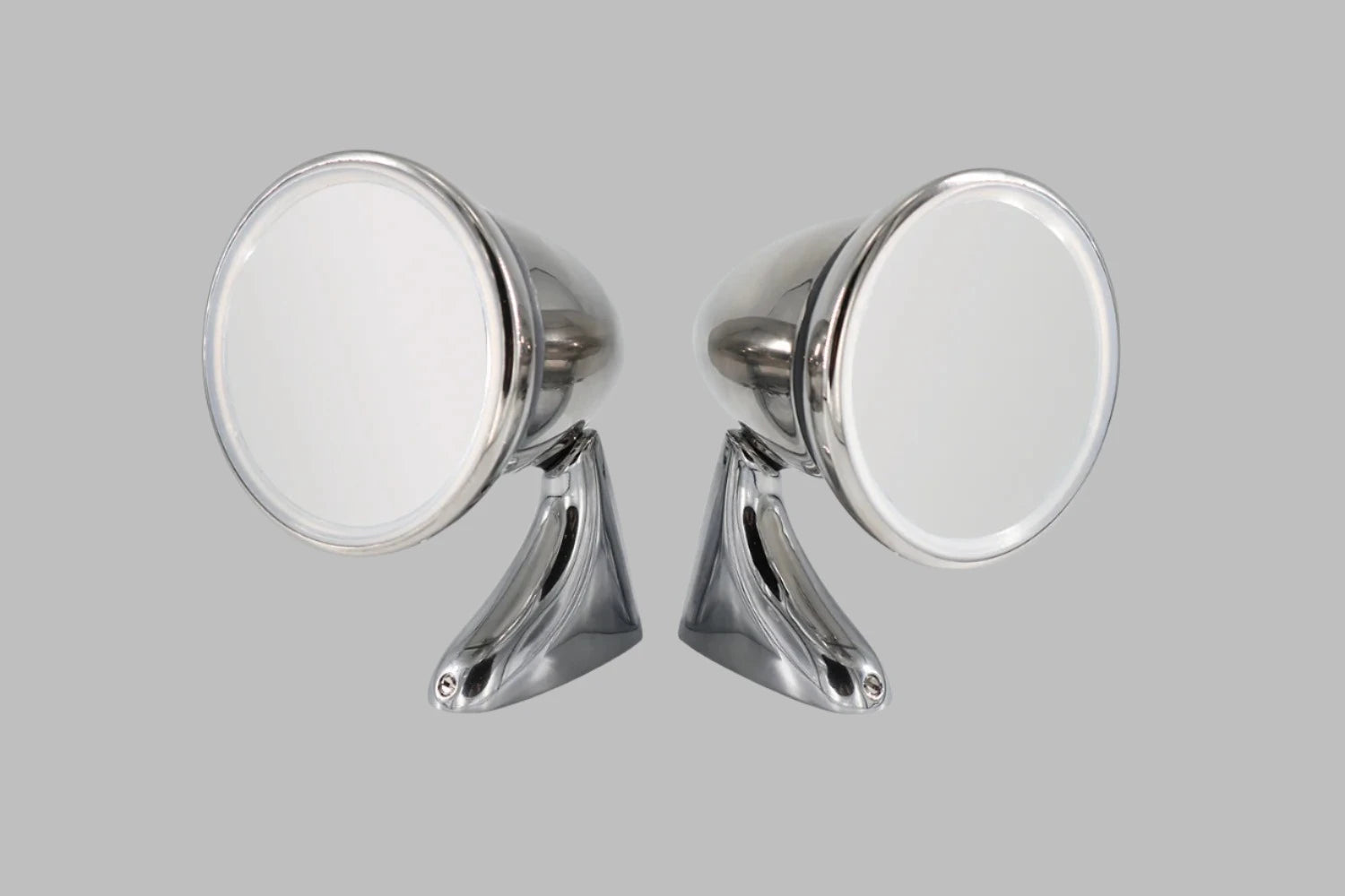 Stainless Steel Bullet Mirrors – Classic Car Accessories