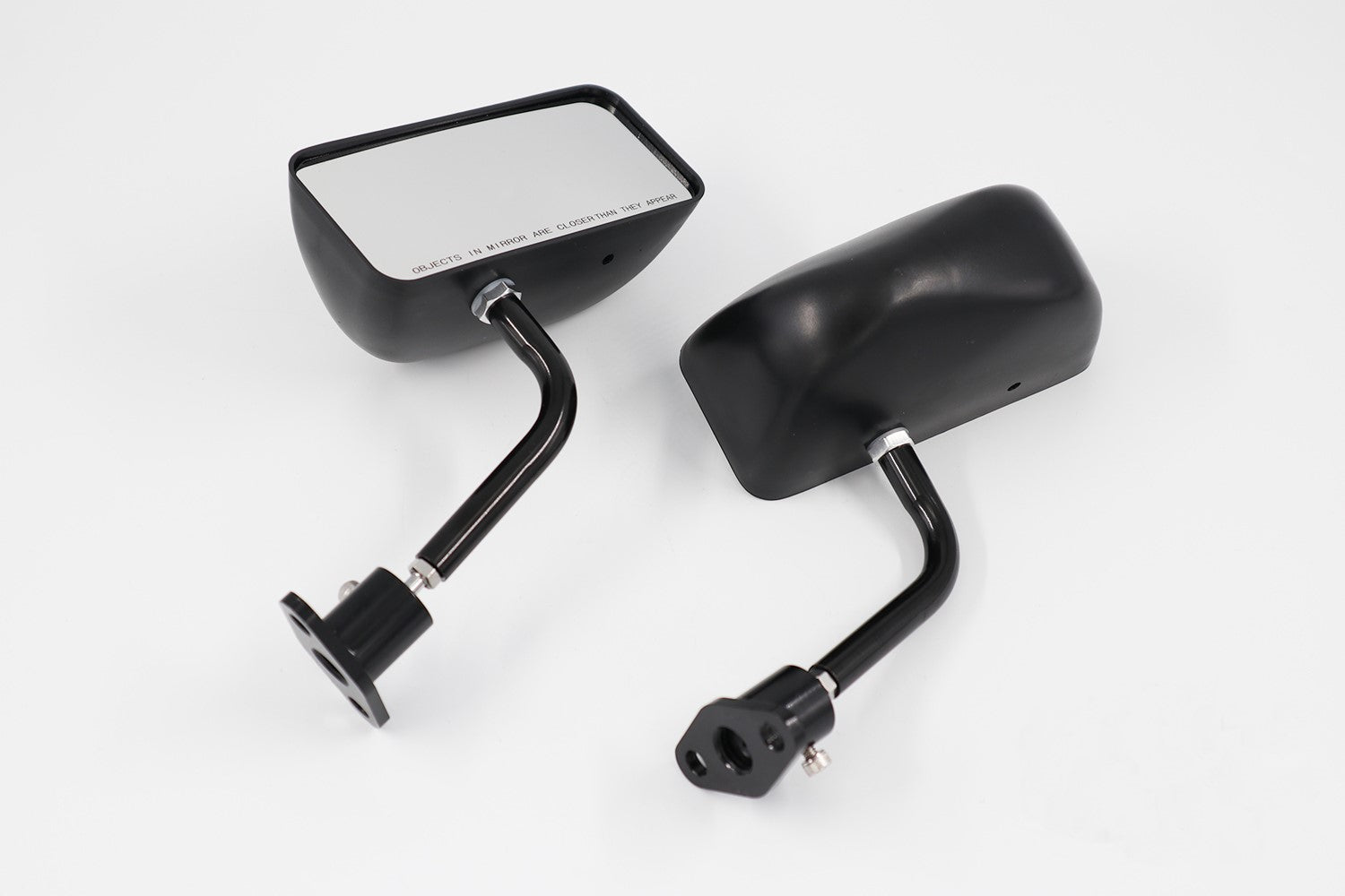 Black Lightweight Racing Mirrors – Classic Car Accessories