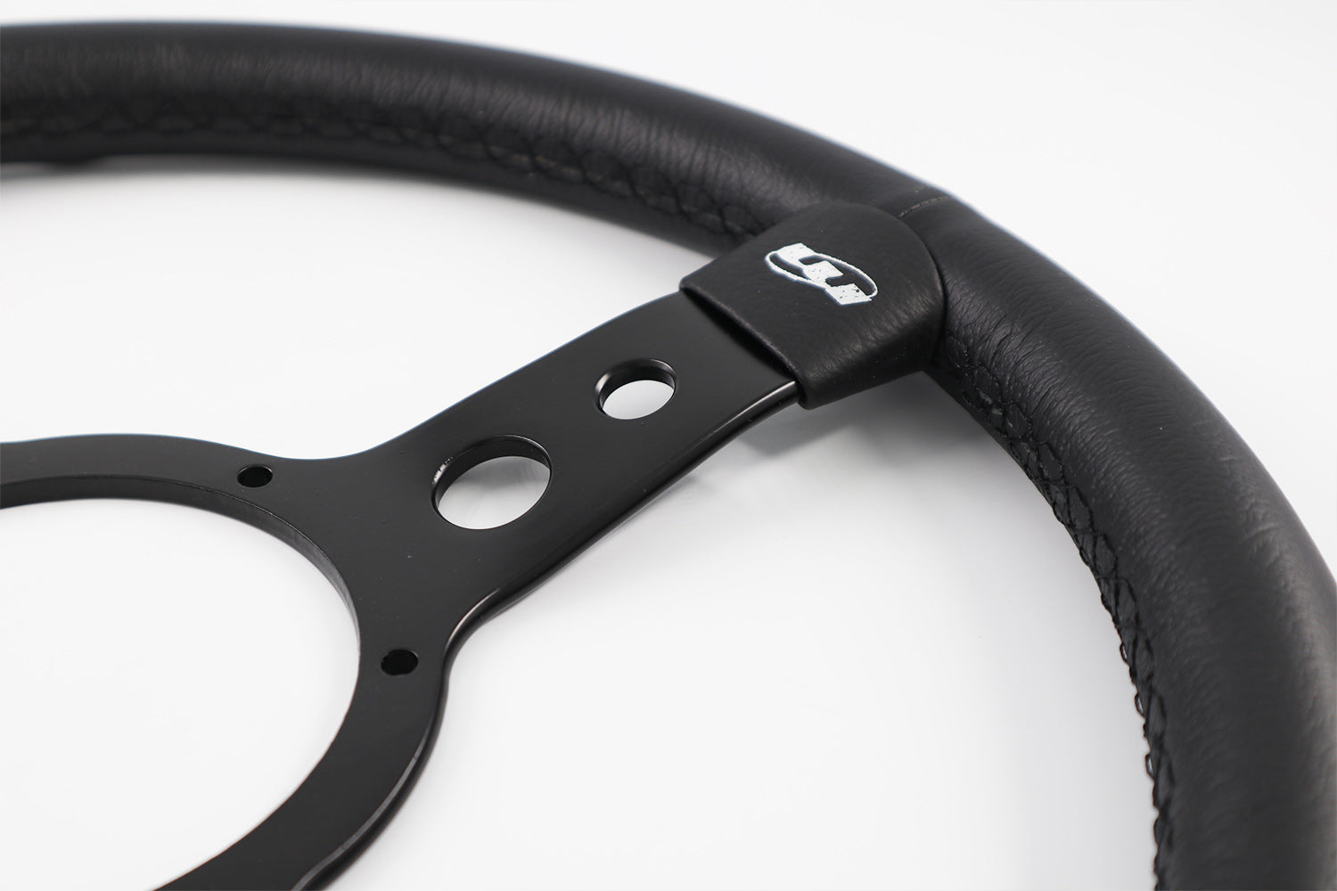 Classic Mountney Leather or Vinyl Black Steering Wheel – Classic Car ...