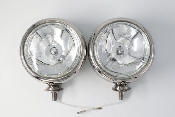 Stainless Steel 5" Spotlights/Spotlamps For Classic Cars – Classic Car ...