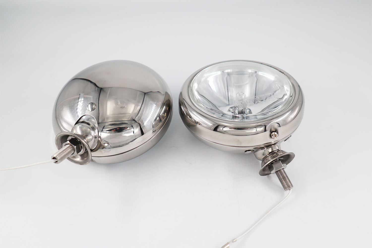 Stainless Steel 5" Spotlights/Spotlamps For Classic Cars – Classic Car ...