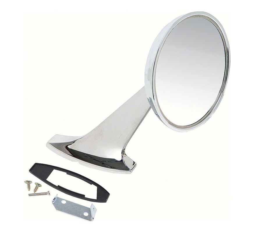OER Bowtie Side View Mirrors - '65-66 Chev – Classic Car Accessories