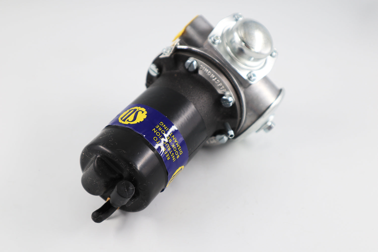 Genuine SU AZX1308EN Negative Earth Electronic Fuel Pump 12v 3.8 psi ...