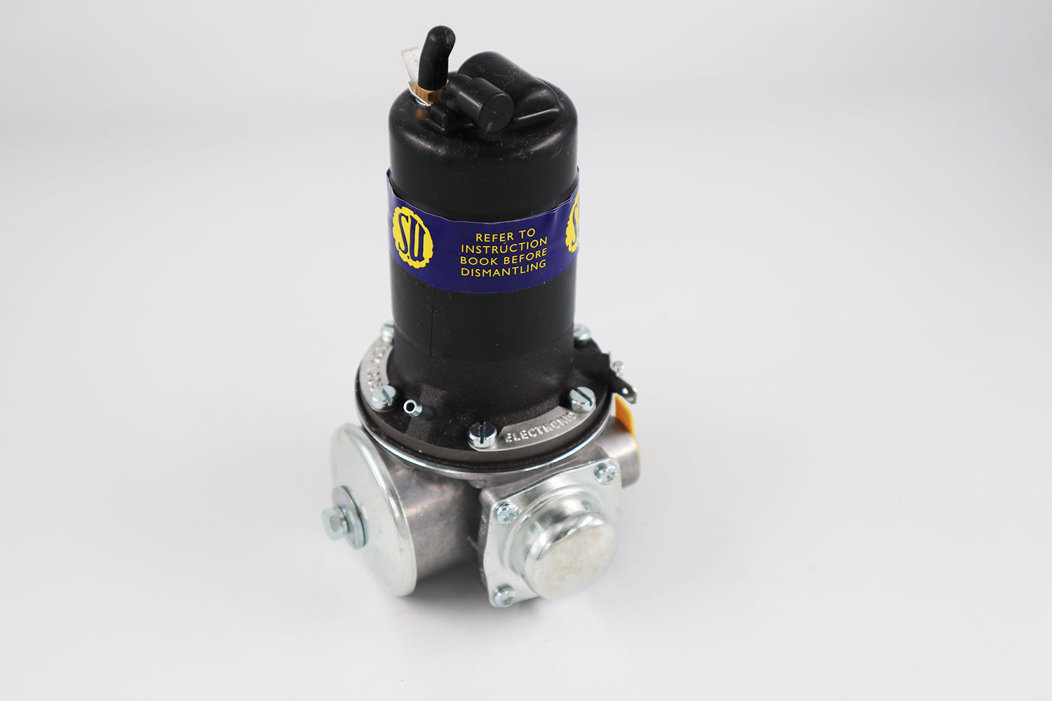 Genuine SU AZX1308EN Negative Earth Electronic Fuel Pump 12v 3.8 psi ...