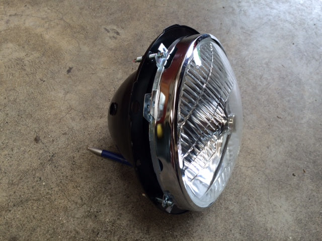 7 inch Headlamp Metal Cone Assembly – Classic Car Accessories