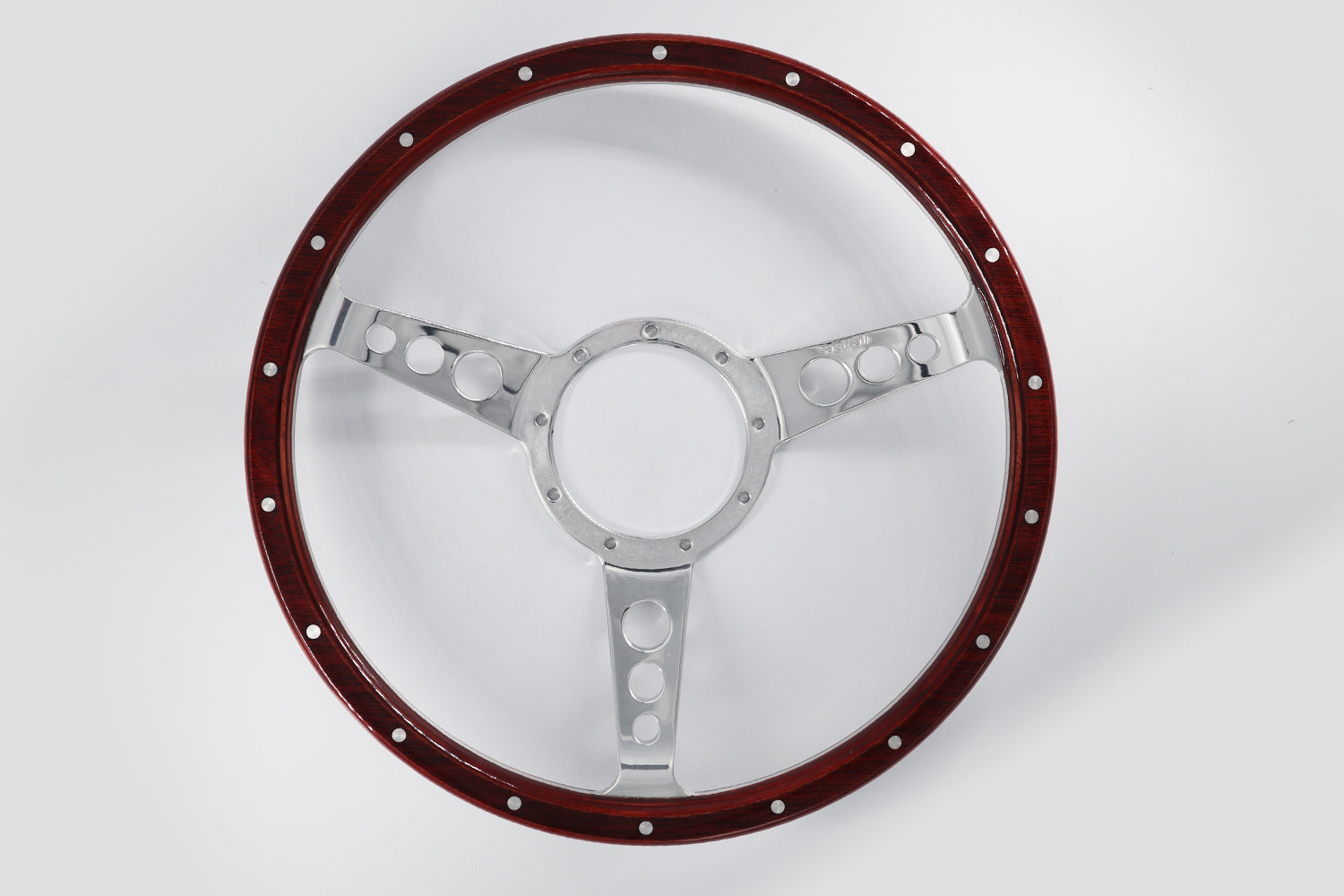Astrali Classic Woodrim Steering Wheel - Semi Dished – Classic Car ...