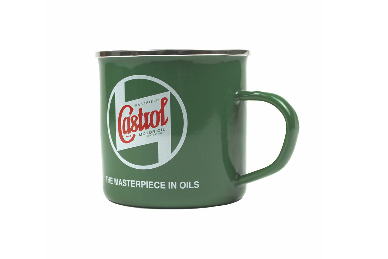 Castrol Classic Enamelled Tin Mug – Classic Car Accessories
