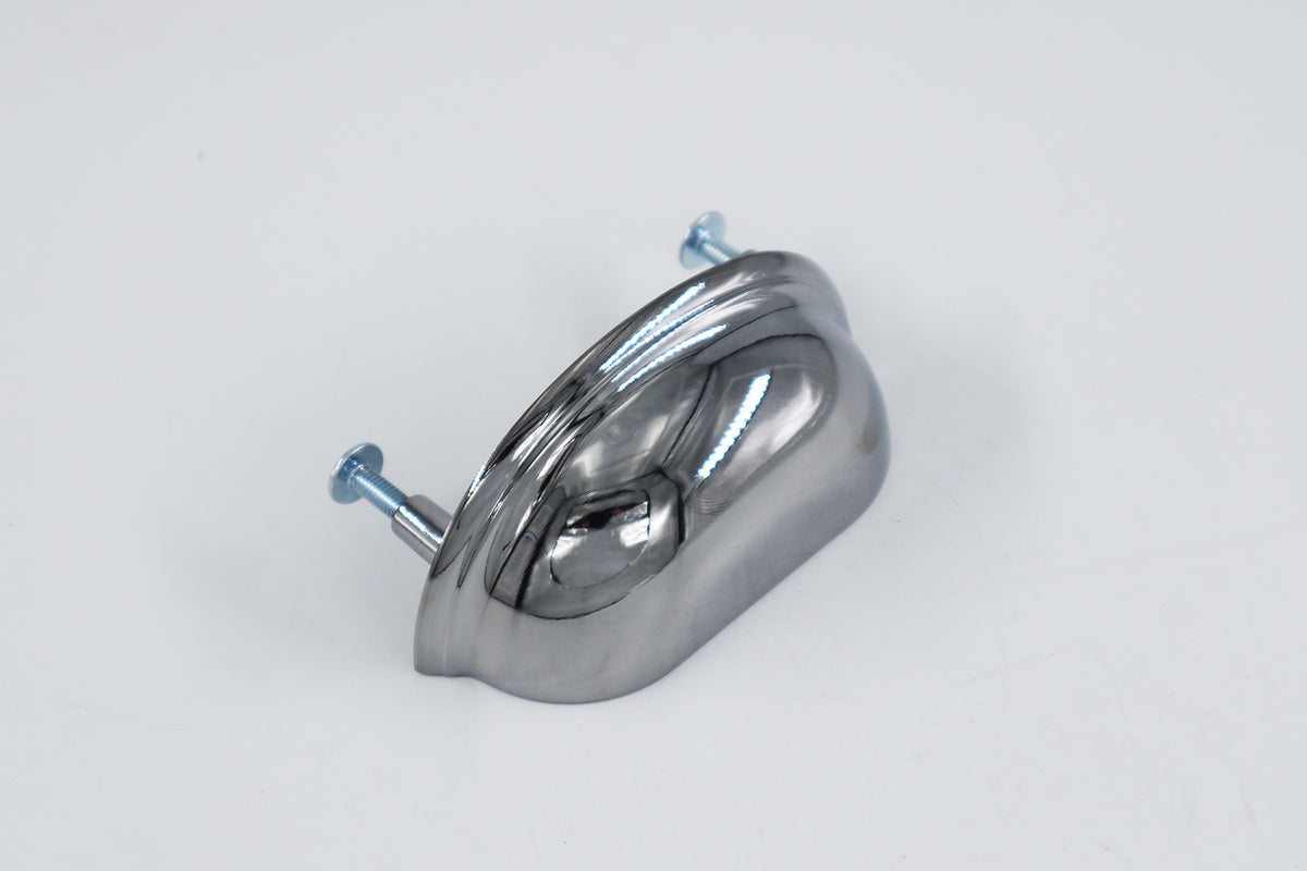 Chrome Diecast Metal 'D' Pull Handle – Classic Car Accessories