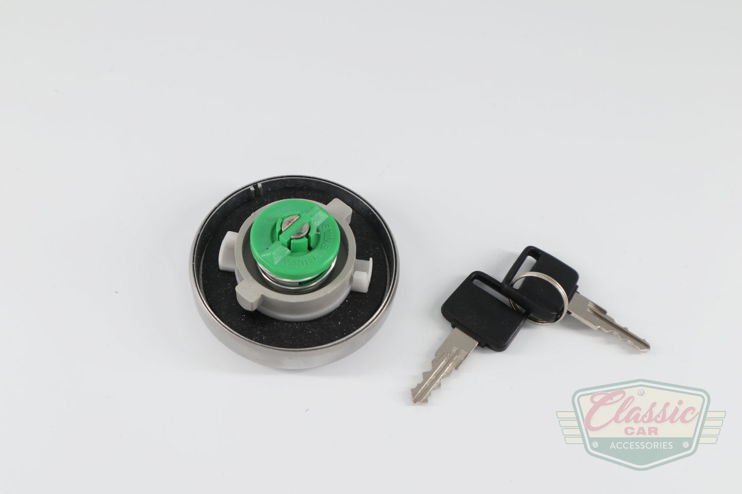 Stainless steel locking petrol cap – Classic Car Accessories