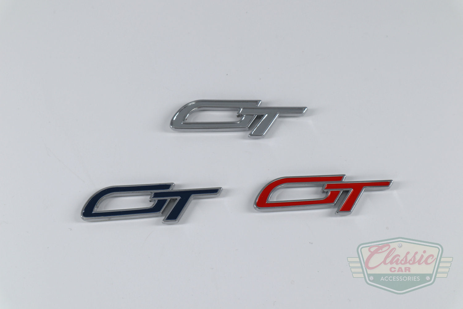 Metal GT badges – Classic Car Accessories