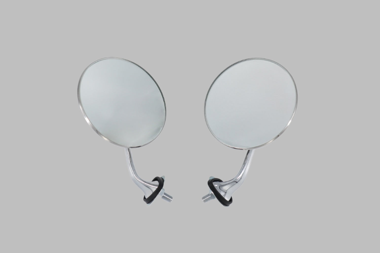 Classic Lucas style chrome mirrors - Tex – Classic Car Accessories