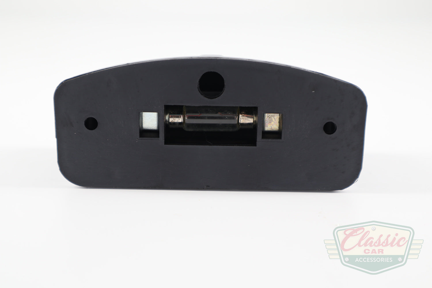 Lucas type Number plate lamp - black – Classic Car Accessories