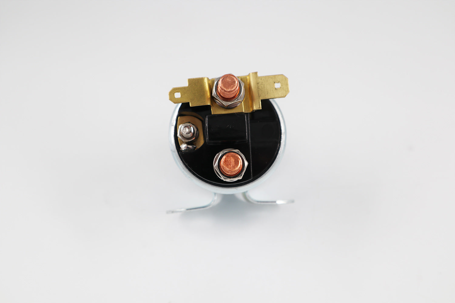 12 volt starter solenoid with manual push button – Classic Car Accessories