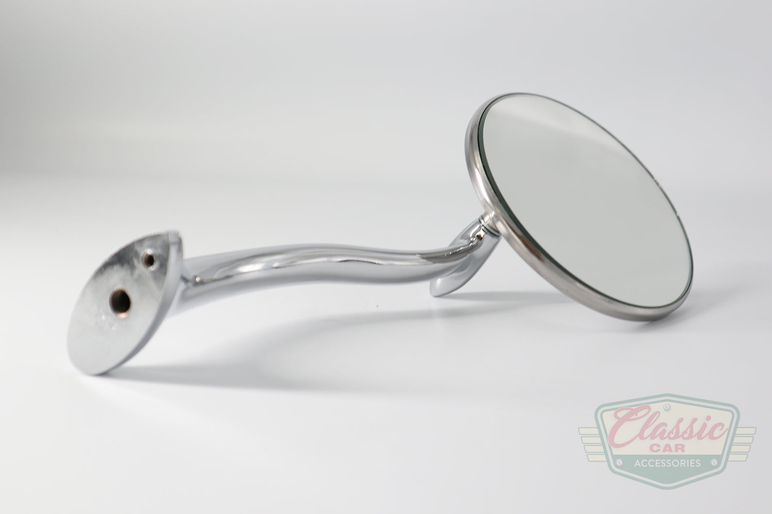 Pair of Swan Neck Wing Mirrors – Classic Car Accessories