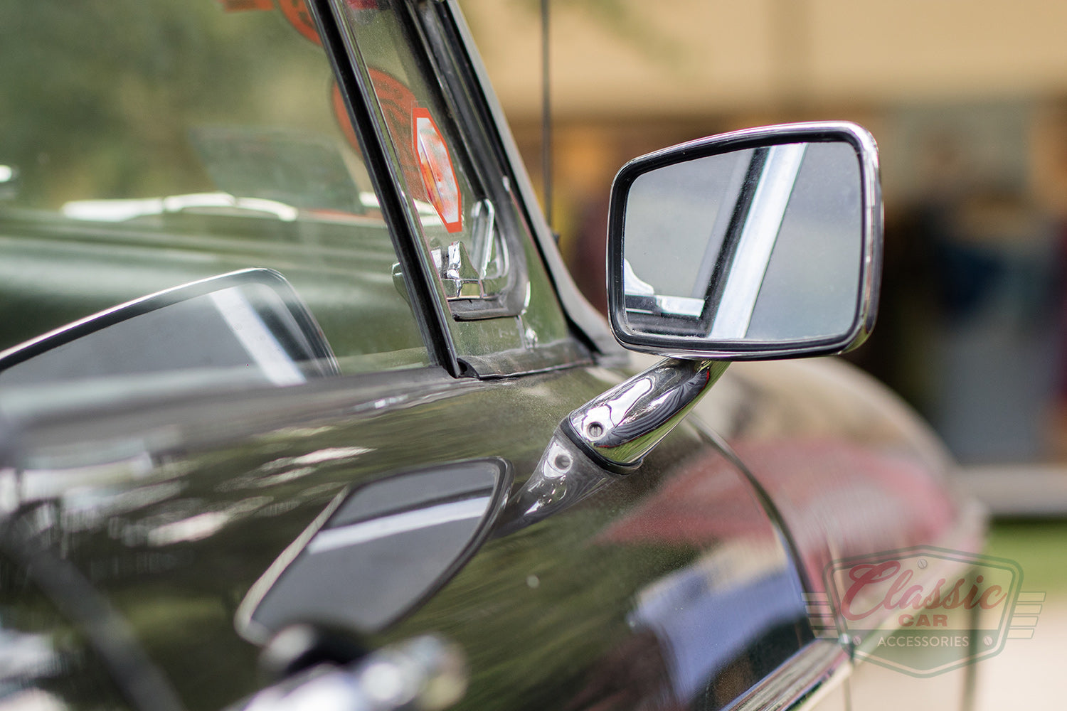 Polished exterior mirrors - Tex – Classic Car Accessories