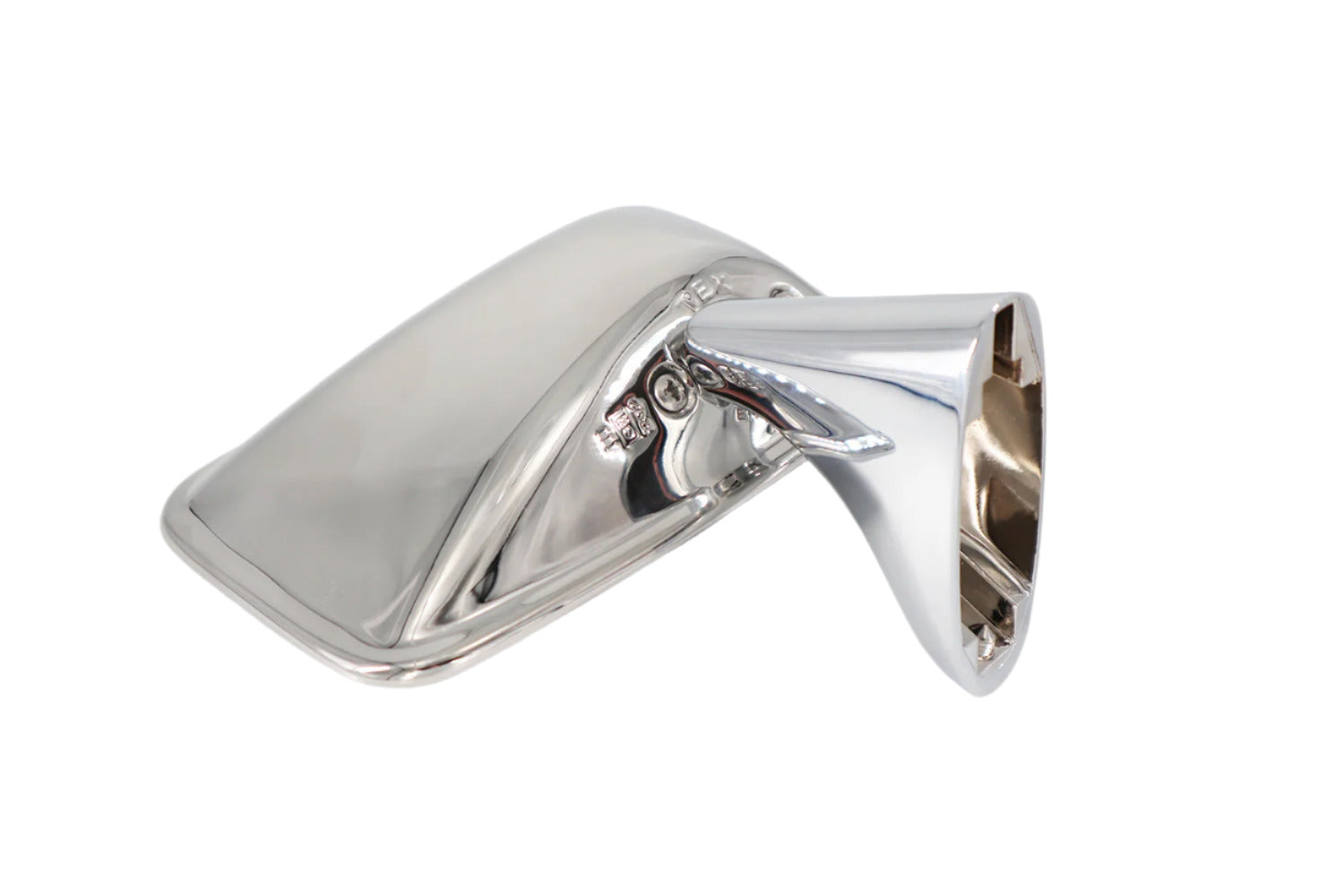 Polished exterior mirrors - Tex – Classic Car Accessories