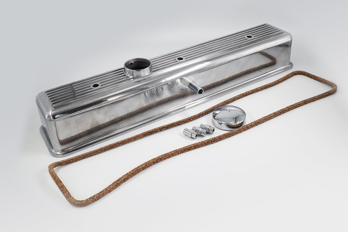 Triumph 6 Cylinder Rocker Cover, Polished Alloy – Classic Car Accessories